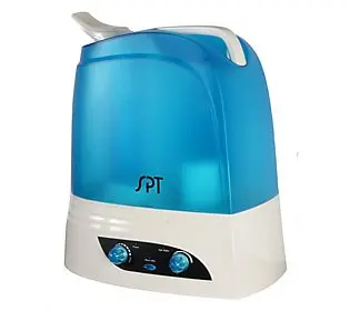 SPT Dual Mist Humidifier With Ion Exchange Filt Er - One-color