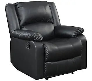 LIFESTYLE SOLUTIONS Piper Recliner Multifunction Chair With Faux Le Ather - One-color