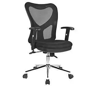 TECHNI MOBILI High Back Mesh Chair With Chrome Se - One-color