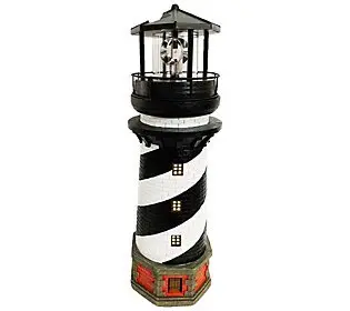 SANTA'S WORKSHOP Swi Garden 15' Solar Lighthouse - One-color