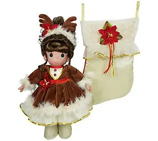 THE DOLL MAKER Doll Maker 16in 2021 Annual Christmas Stocking Oll - One-color