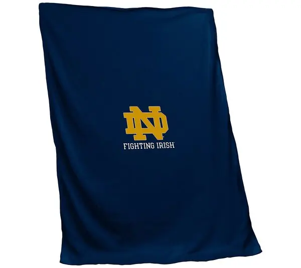 NCAA College Sweatshirt Blanket