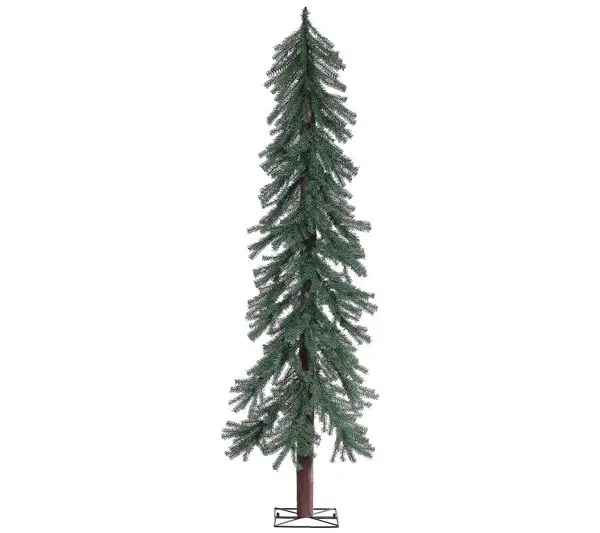GERSON INTERNATIONAL 6' Unlit Alpine Tree With 657 Tips - One-color