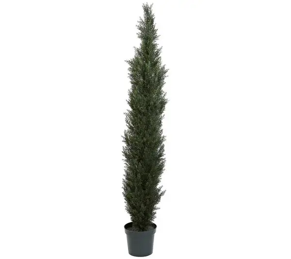 NEARLY NATURAL 7' Mini Cedar Pine Tree By
