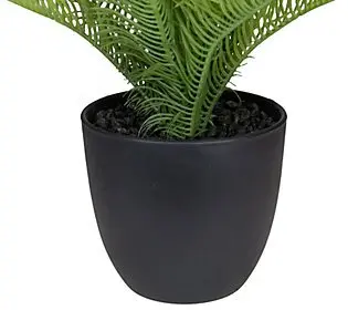 NORTHLIGHT 12' Potted Green Artificial Pinus Pl Nt