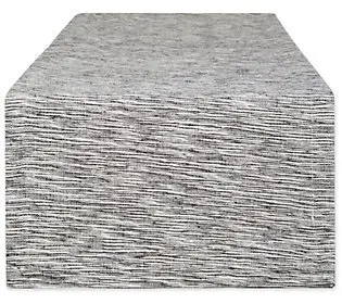 DESIGN IMPORTS 14x108' Recycled Cotton Slubby R Ib Table Runner - One-color