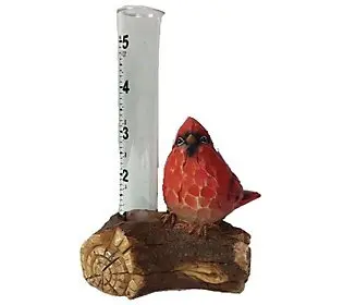 SANTA'S WORKSHOP Swi 6' Cardinal Rain Gauge - One-color