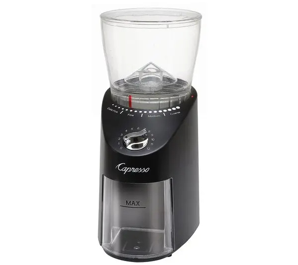 CAPRESSO Infinity Plus Conical Burr Grinder B Lack