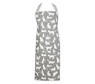 DESIGN IMPORTS Cat Print Chef Apron