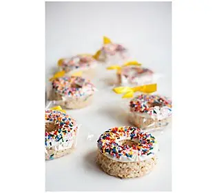 CREATIVE CRISPIES CO. Creative Crispies 6-piece Rainbow Sprinkles Don Ut