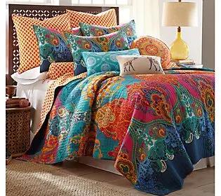 LEVTEX HOME Mackenzie King Quilt Set By - One-color