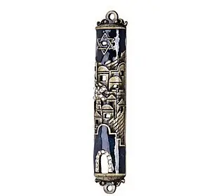 COPA JUDAICA Mezuzah Case City Of Jerusalem - One-color