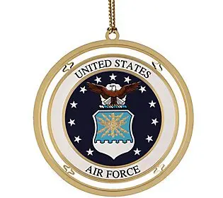 BEACON DESIGN Us Air Force Seal Ornament By - One-color