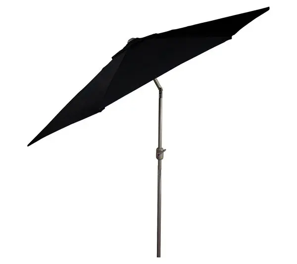NORTHLIGHT 9ft Outdoor Patio Market Umbrella W/ Rank & Tilt - One-color