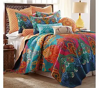 LEVTEX HOME Mackenzie Full/queen Quilt Set By - One-color