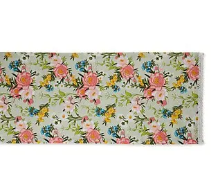 DESIGN IMPORTS Spring Bouquet Table Runner 14x7 2