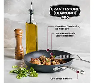 GRANITESTONE Pro 5 Piece Nonstick Cookware Set