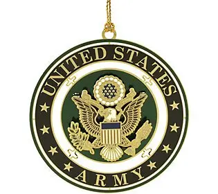 BEACON DESIGN Us Army Seal Ornament By - One-color
