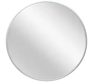 INFINITY Instruments 21' Wall Mirror, Matte Sil Er Frame
