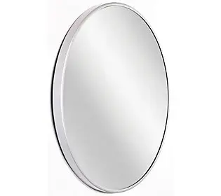 INFINITY Instruments 21' Wall Mirror, Matte Sil Er Frame