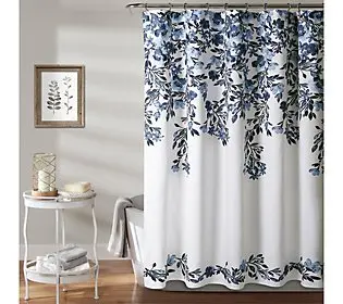 LUSH DECOR Tanisha 72' X 72' Shower Curtain By - One-color