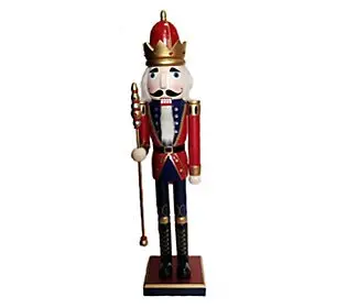 SANTA'S WORKSHOP 36' King Nutcracker By - One-color