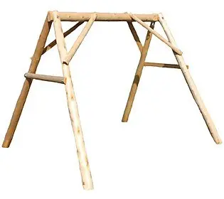 LAKELAND MILLS 5' Cedar Log A-frame