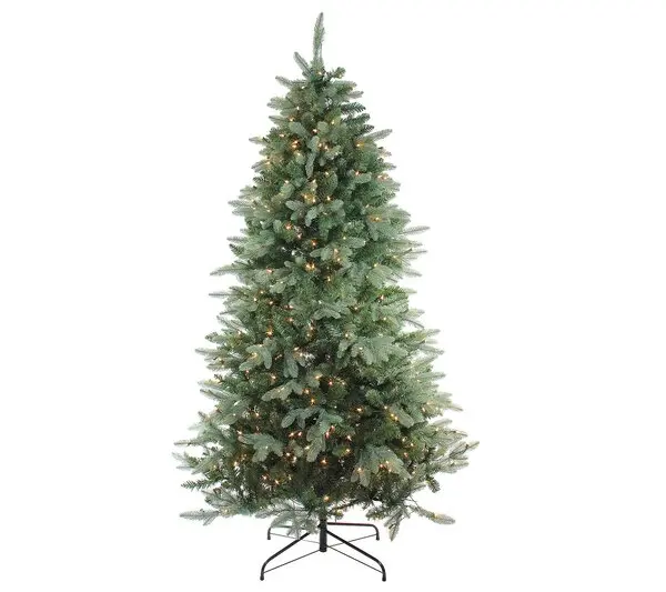 NORTHLIGHT Pre-lit Washington Frasier Fir Full Ristmas Tree - One-color