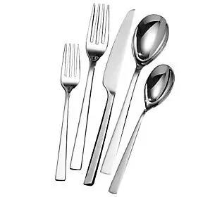 TOWLE Living Luxor 18/0 Stainless Steel 42 Pc S Ervice For 8 - Silver