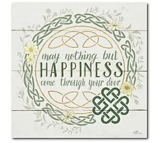 COURTSIDE MARKET Irish Blessing I 12x12 Canvas Wall Art - One-color