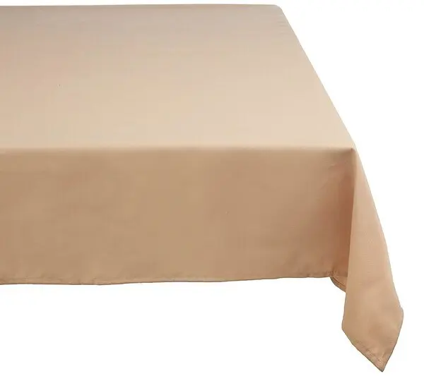 DESIGN IMPORTS Polyester Tablecloth 60' X 84 - One-color