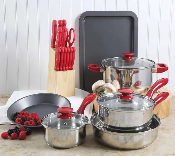 MEGACHEF 22 Piece Cookware Combo Set