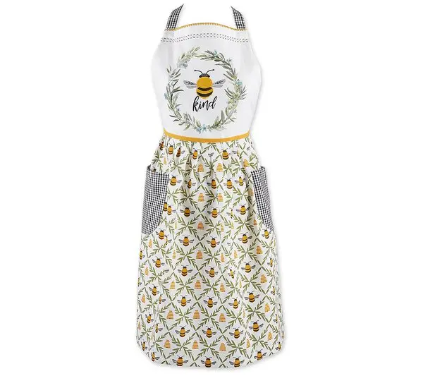 DESIGN IMPORTS Sweet Bee Apron - One-color