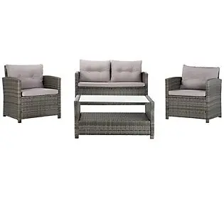 SAFAVIEH Vellor 4-pc Living Set By - One-color