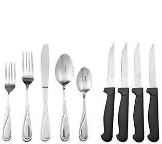 Gibson Home Trillium Plus 24-piece Flatware Set
