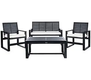 SAFAVIEH Ozark 4-piece Outdoor Living Set By - One-color