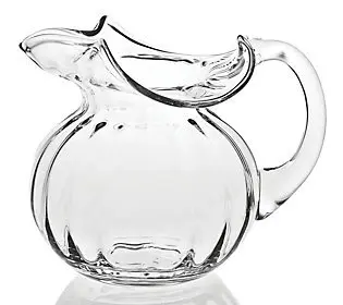 BADASH CRYSTAL Crystal Hemmingway Floppy Optic European Pitcher - One-color