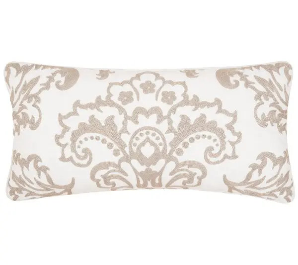 C&F HOME Rosamund Damask Pillow - One-color