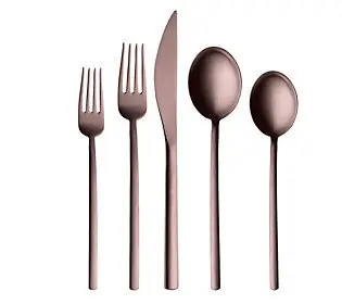 MEPRA Cutlery Set 5-piece Due Ice Bronze - One-color