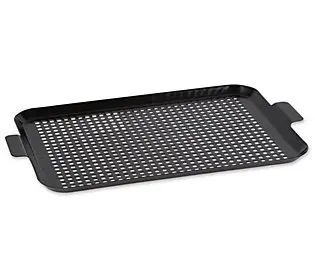 RSVP Porcelain Coated Grill Topper Large