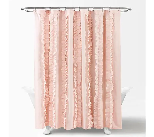 LUSH DECOR Belle 72' X 72' Shower Curtain By