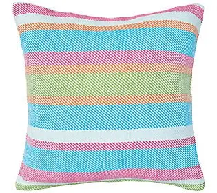 C&F HOME Key Lime Stripe Pillow - One-color
