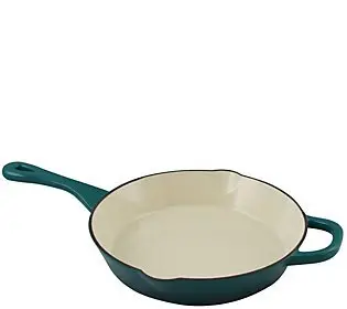 CROCK-POT Artisan 10' Round Enameled Cast-iron Skillet - One-color