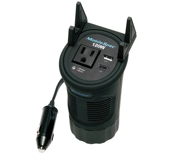 MOBILESPEC 120w Cup Power Inverter