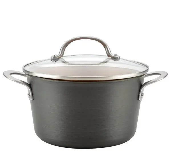 AYESHA CURRY 4.5-qt Hard-anodized Aluminum Cove Red Sauce Pot - One-color