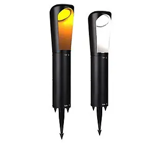 TECHKO Solar Directional Path Light Amber Or White Light - One-color
