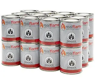 REAL FLAME Gel Fuel 13-oz Cans 24 Pack - One-color