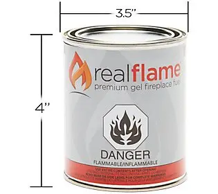 REAL FLAME Gel Fuel 13-oz Cans 24 Pack