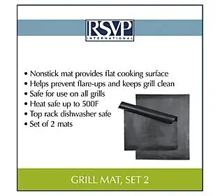 RSVP Set Of 2 Grill Mats