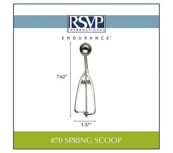 RSVP Spring Release Melon Scoop